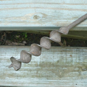 Antique Hand Auger - Etsy