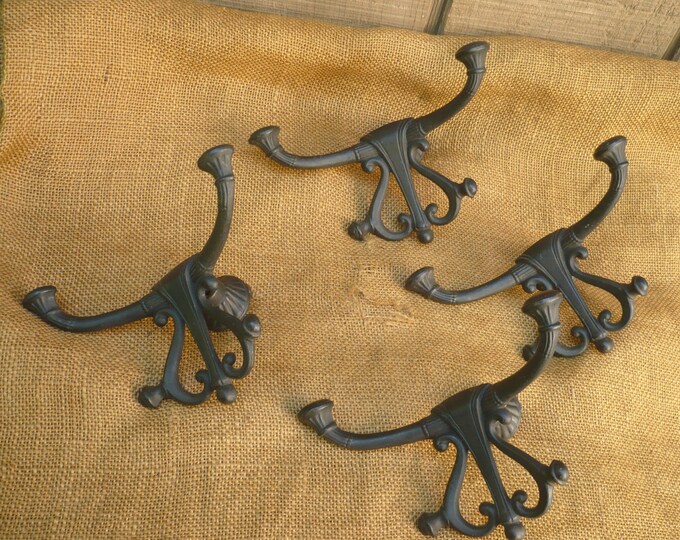 Victorian Coat Hooks-cast Iron Hall Tree Hooks - Etsy