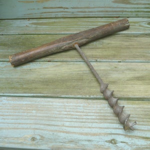 Antique Hand Auger - Etsy