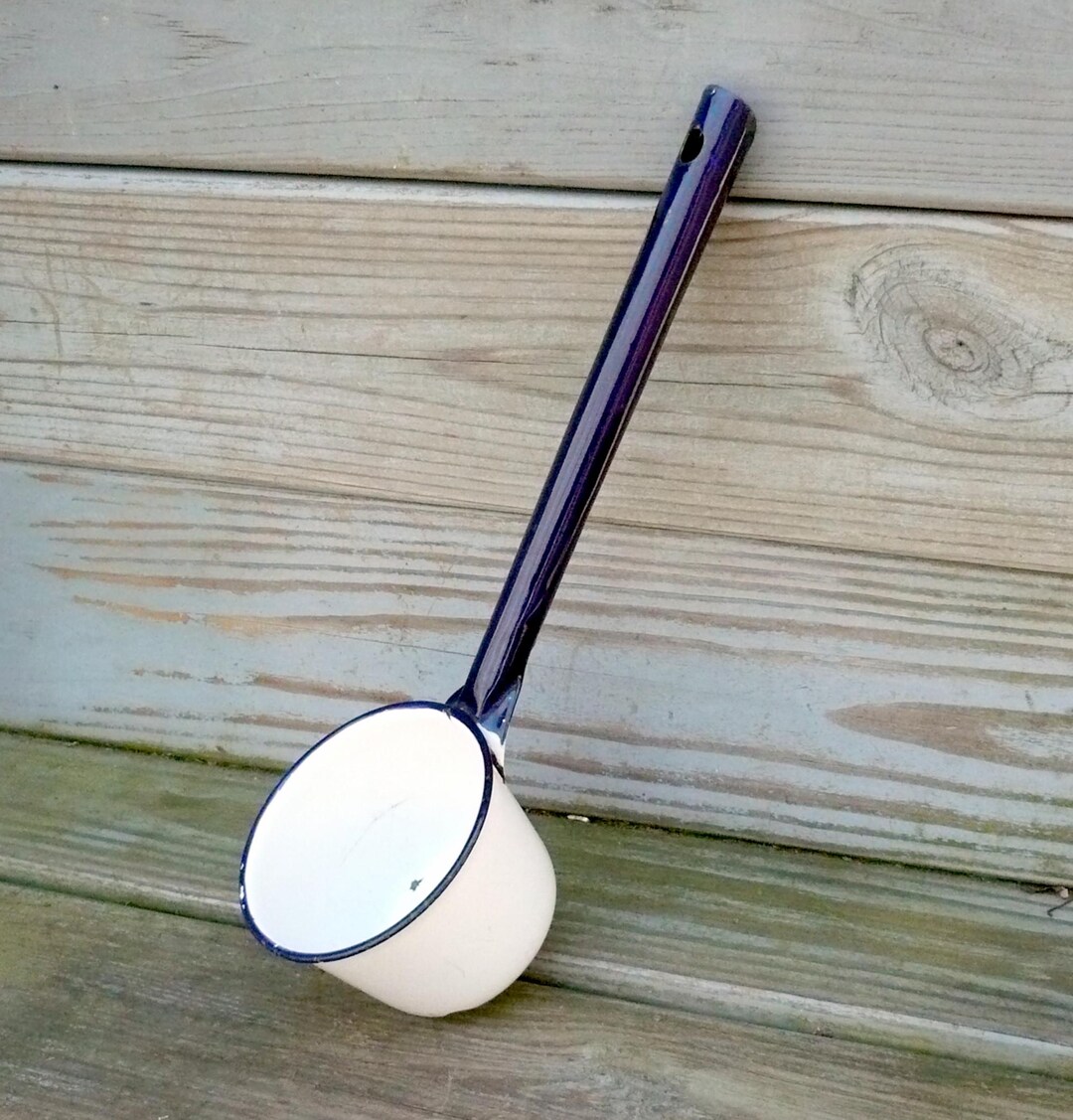 Enamelware Ladle Dipper-long Handle Water Dipper - Etsy