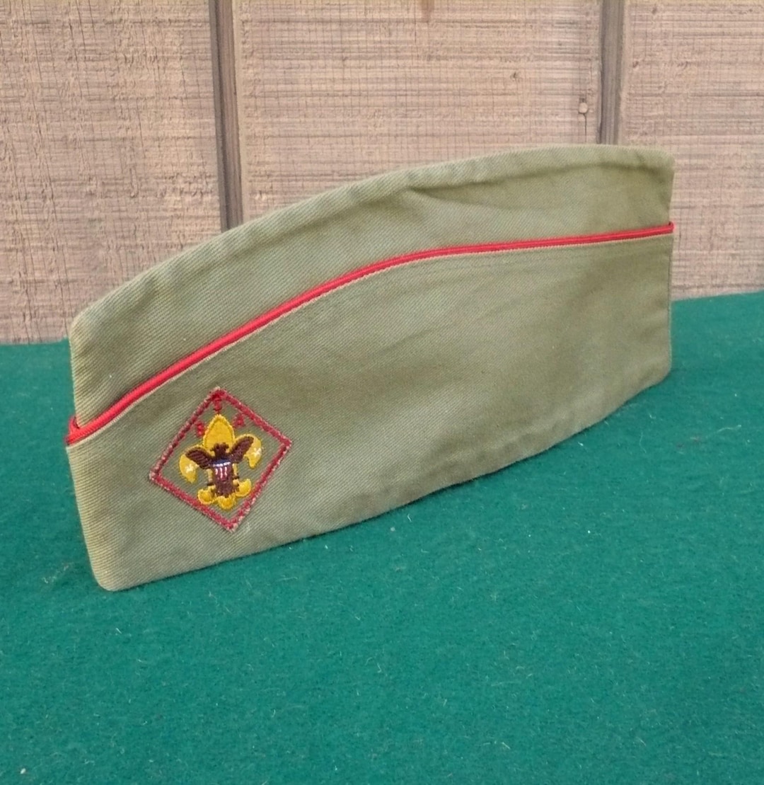 Vintage Boy Scout Garrison Cap-extra Large - Etsy