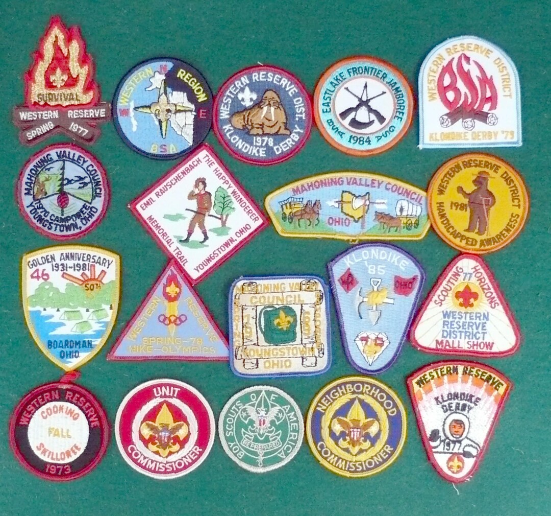 19 Vintage BOY SCOUT Patches - Etsy