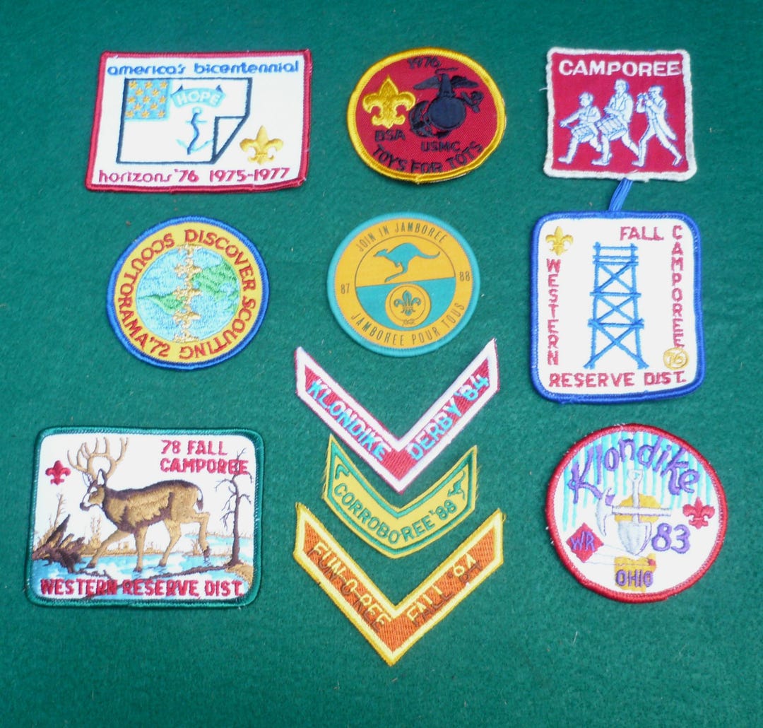 11 Vintage Boy Scout Patches 1970’s - 1980’s - Etsy