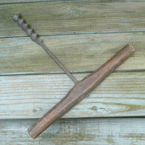 Antique Hand Auger - Etsy