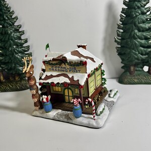 Trading Post Christmas Village Building • 2004 Rudolph’s Christmas Town ...