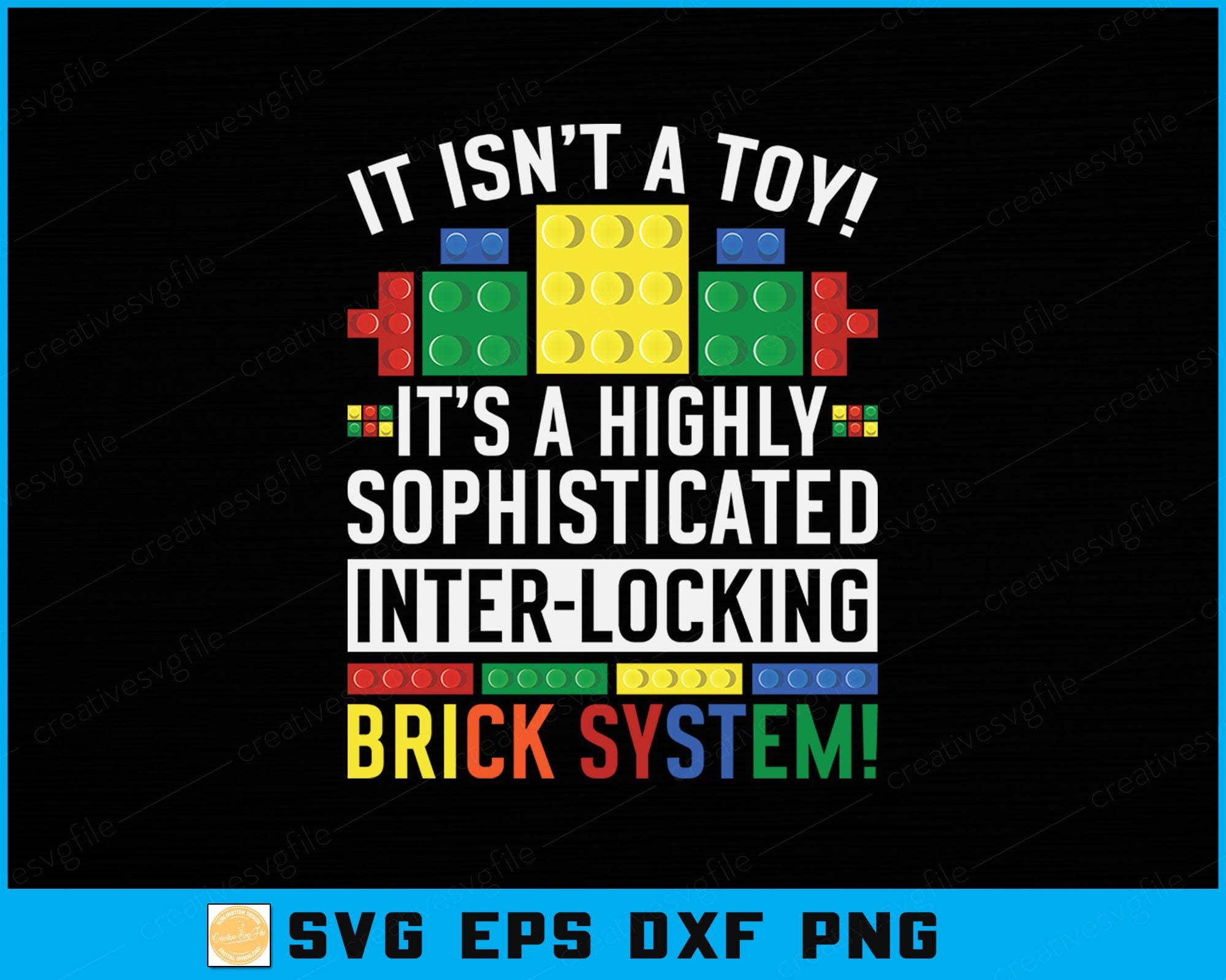 Master Builder Bricks Blocks Play Toys Svg, Building Block Svg Digital ...