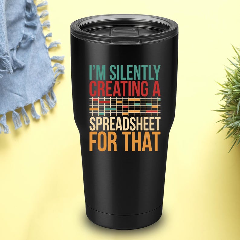 Funny Actuary Spreadsheet Quote SVG, Data Analyst Humor (digital ...