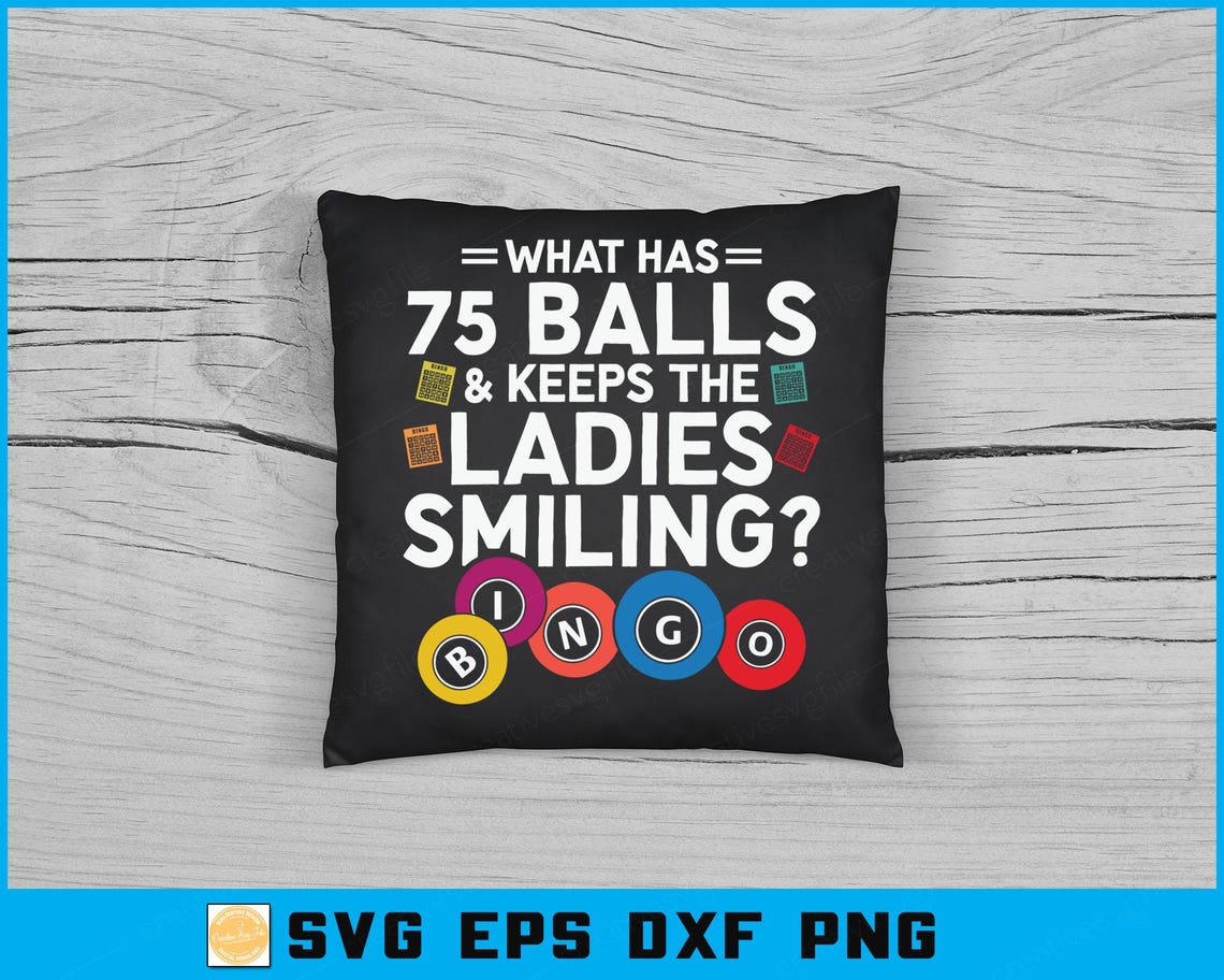 Funny Bingo SVG: Ladies Smiling Design (digital File) - Etsy