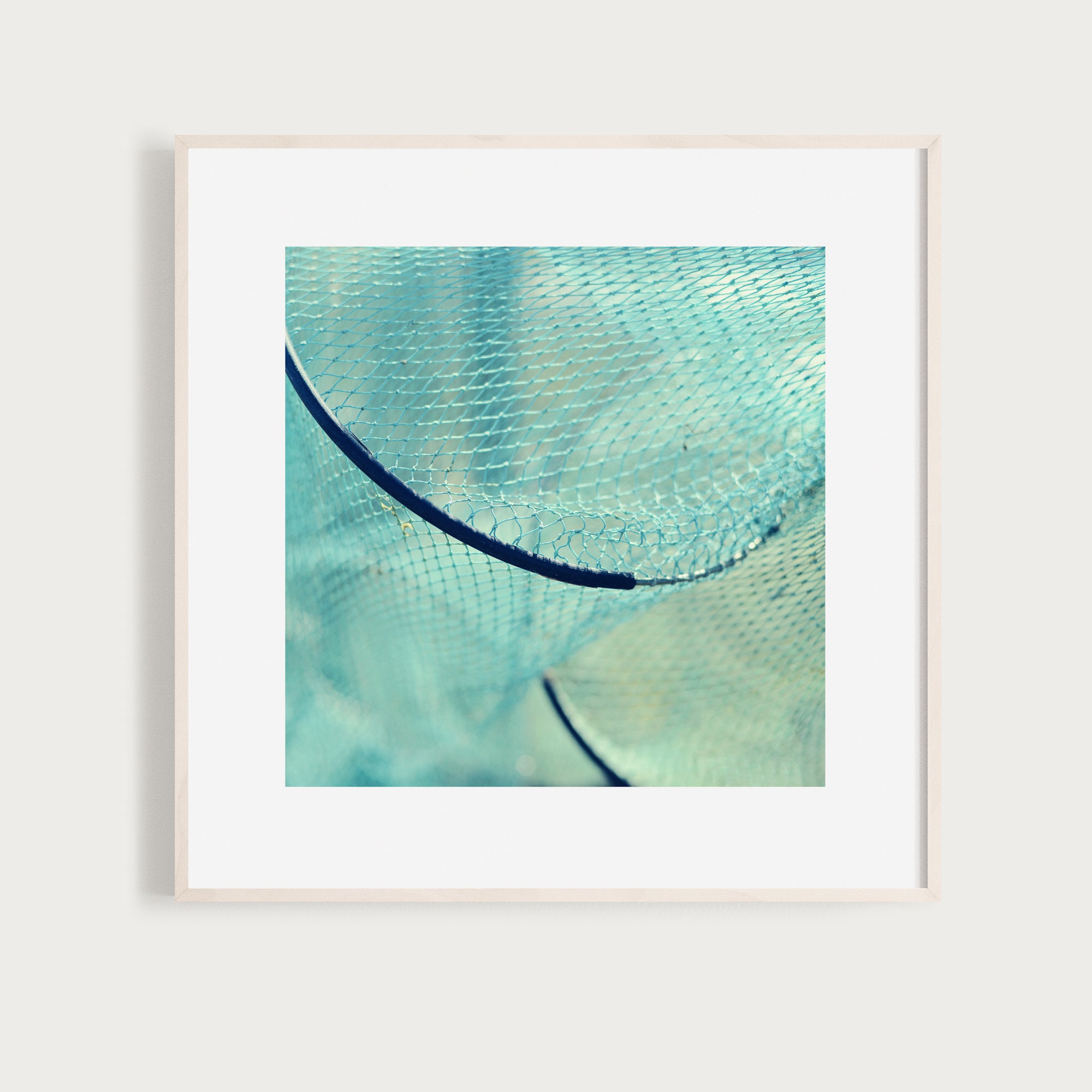 Fishtrap Fineart Print Nature Sea Ocean Harbour Fishing Net Summer ...