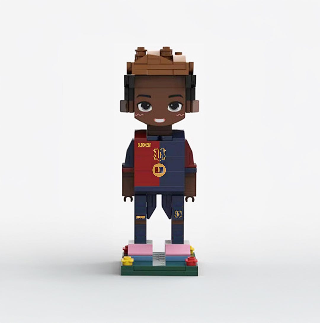 Lamine Yamal MOC Block Figure – Custom Buildable Toy - Fc-inspired ...