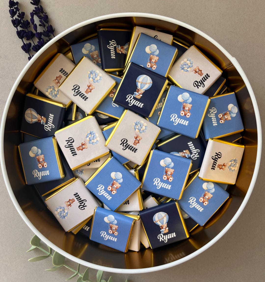 Baby Shower Chocolate Favors, Baby Shower Chocolate Favors for Guests ...