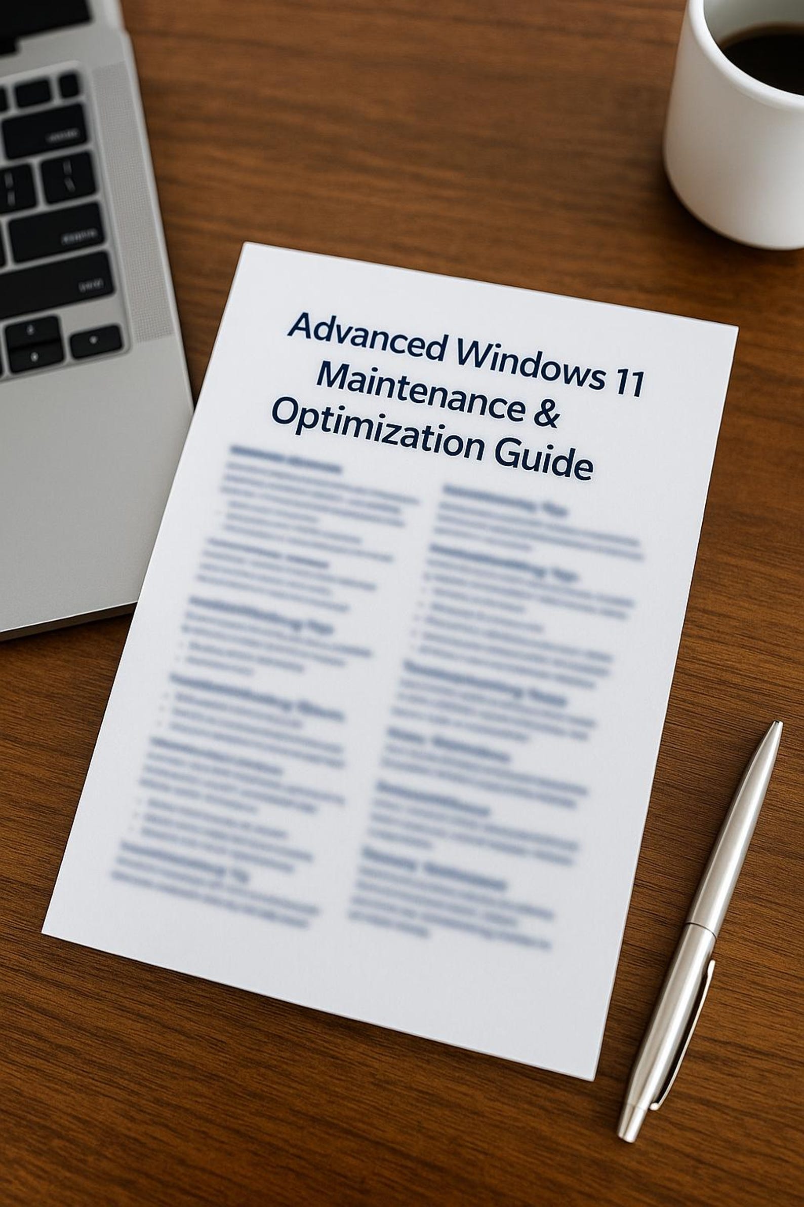 Windows 11 Cheat Sheet & Optimization Guide | Printable PDF for PC Maintenance, Shortcuts and ...