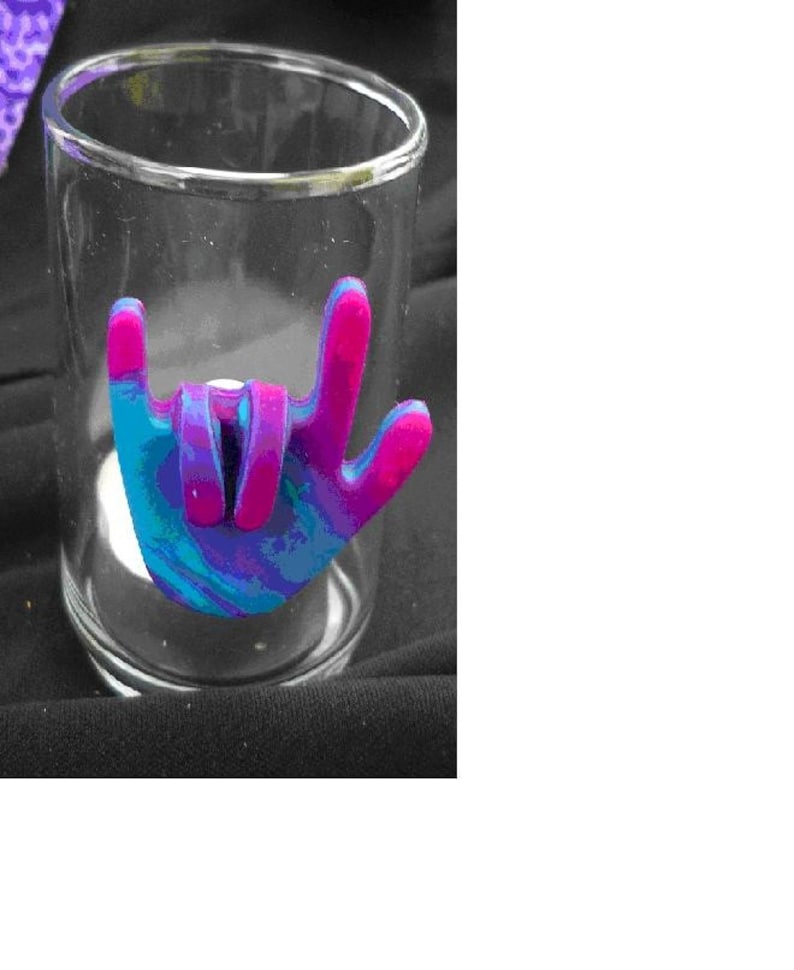 Sign Language ILY "i Love You" Votive Candle Holder - Etsy