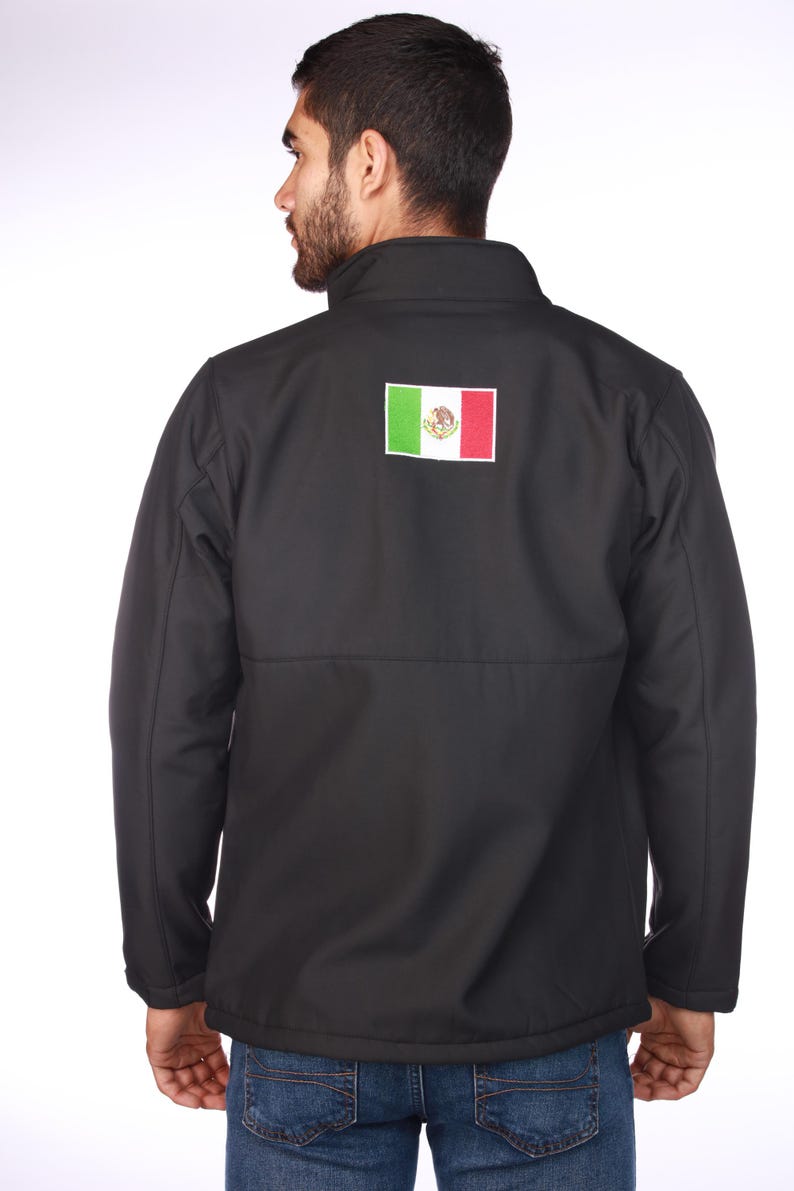 Men’s Mexico Flag Zip Jacket - Etsy