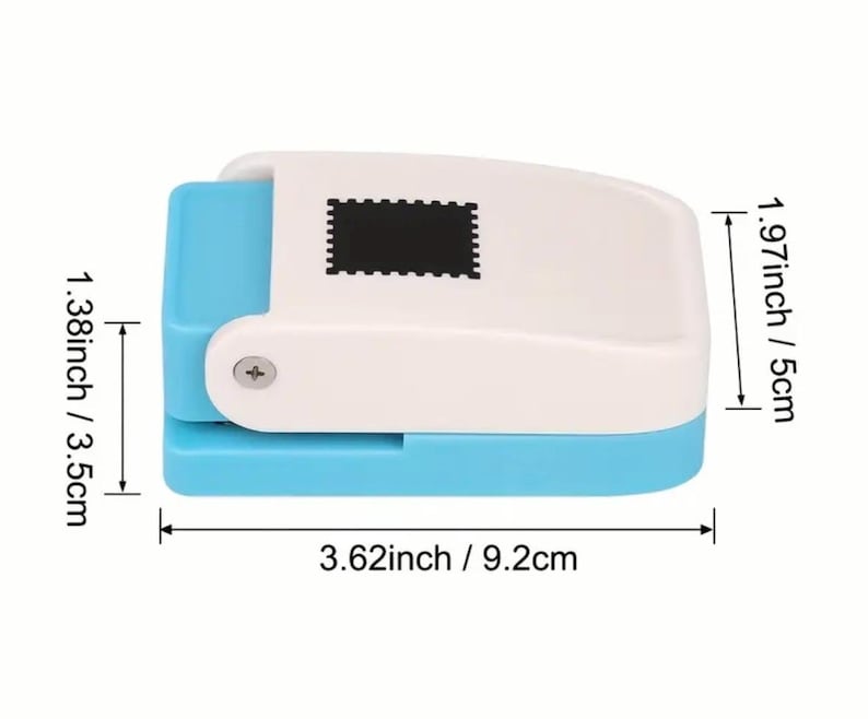 Postage Stamp Punch Cutter, Postage Stamp, Junk Journaling Supplies ...