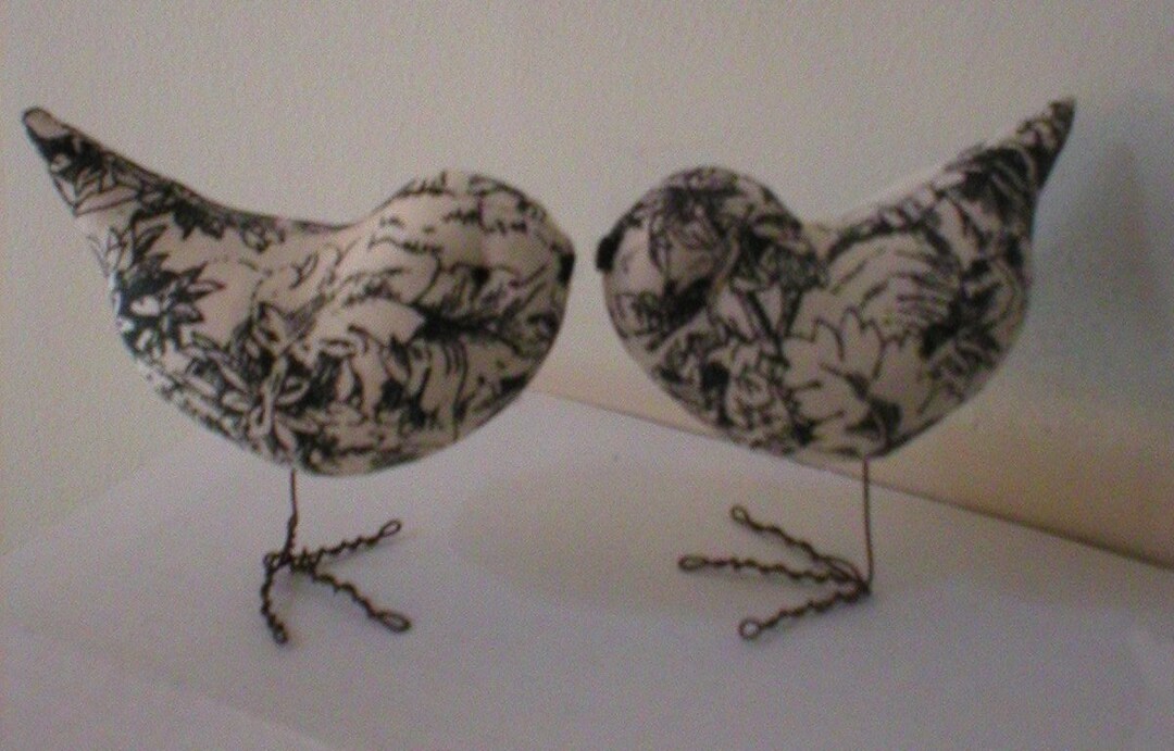 Cake Topper Black Toile Love Birds Weddings /decorations Rue23paris ...