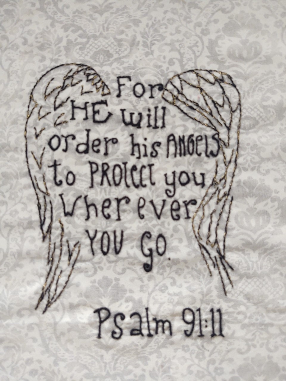 Psalm 91:11 Tattoo
