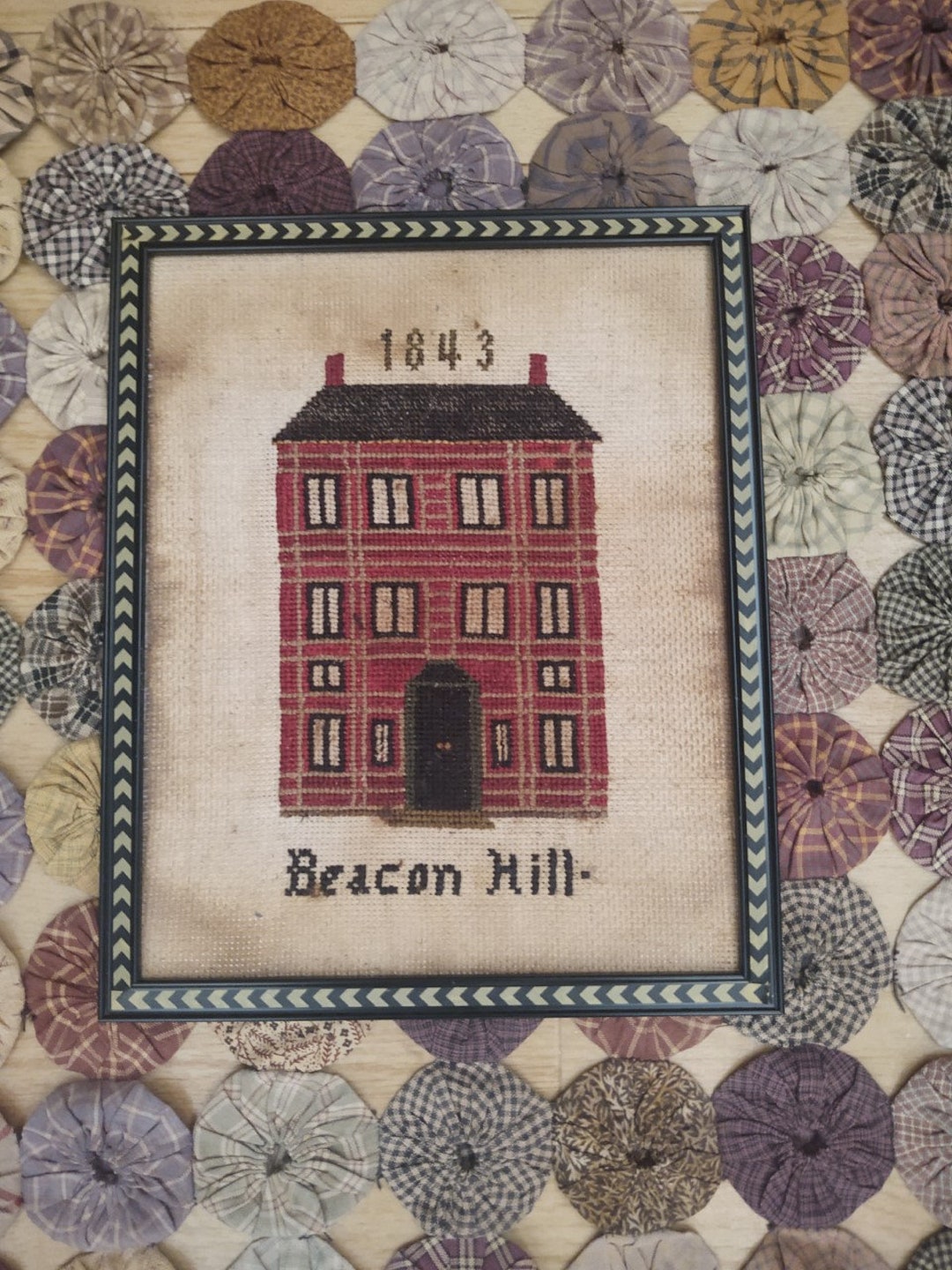 XStitch Sampler SALE Vintage Beacon Hill Rue23paris X Stitch Vintage ...