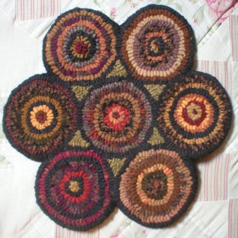 Penny Rug Pattern - Etsy