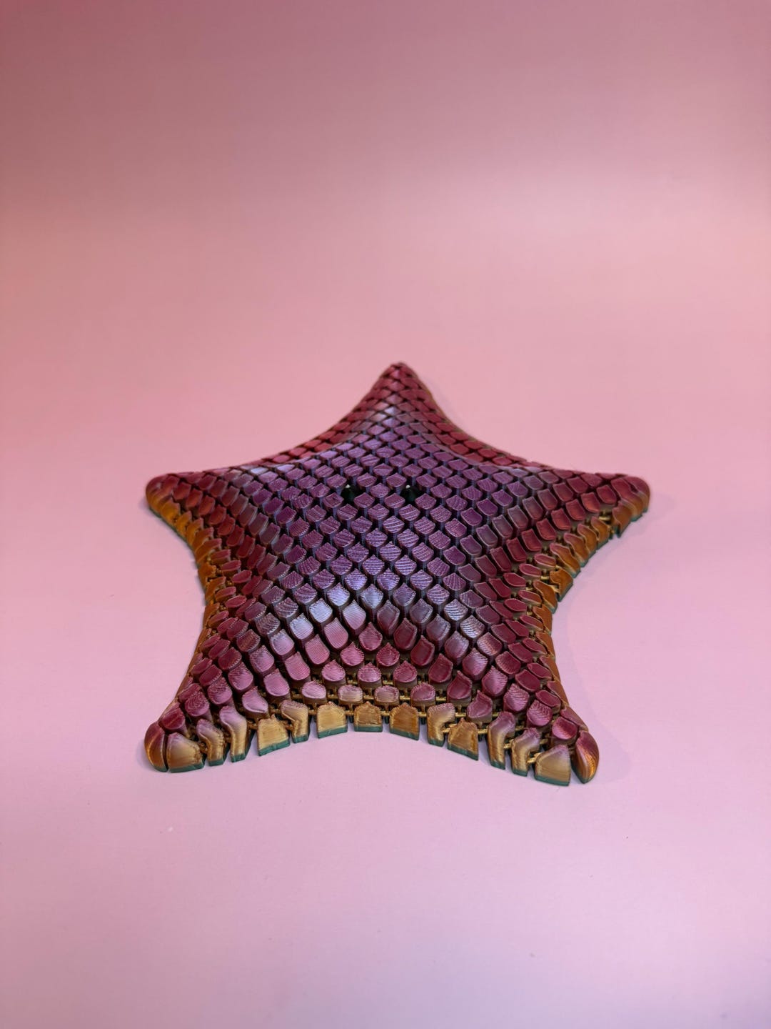 3D Printed Sea Star Fidget Toy: Ocean Desk Decor, Stress Relief - Etsy