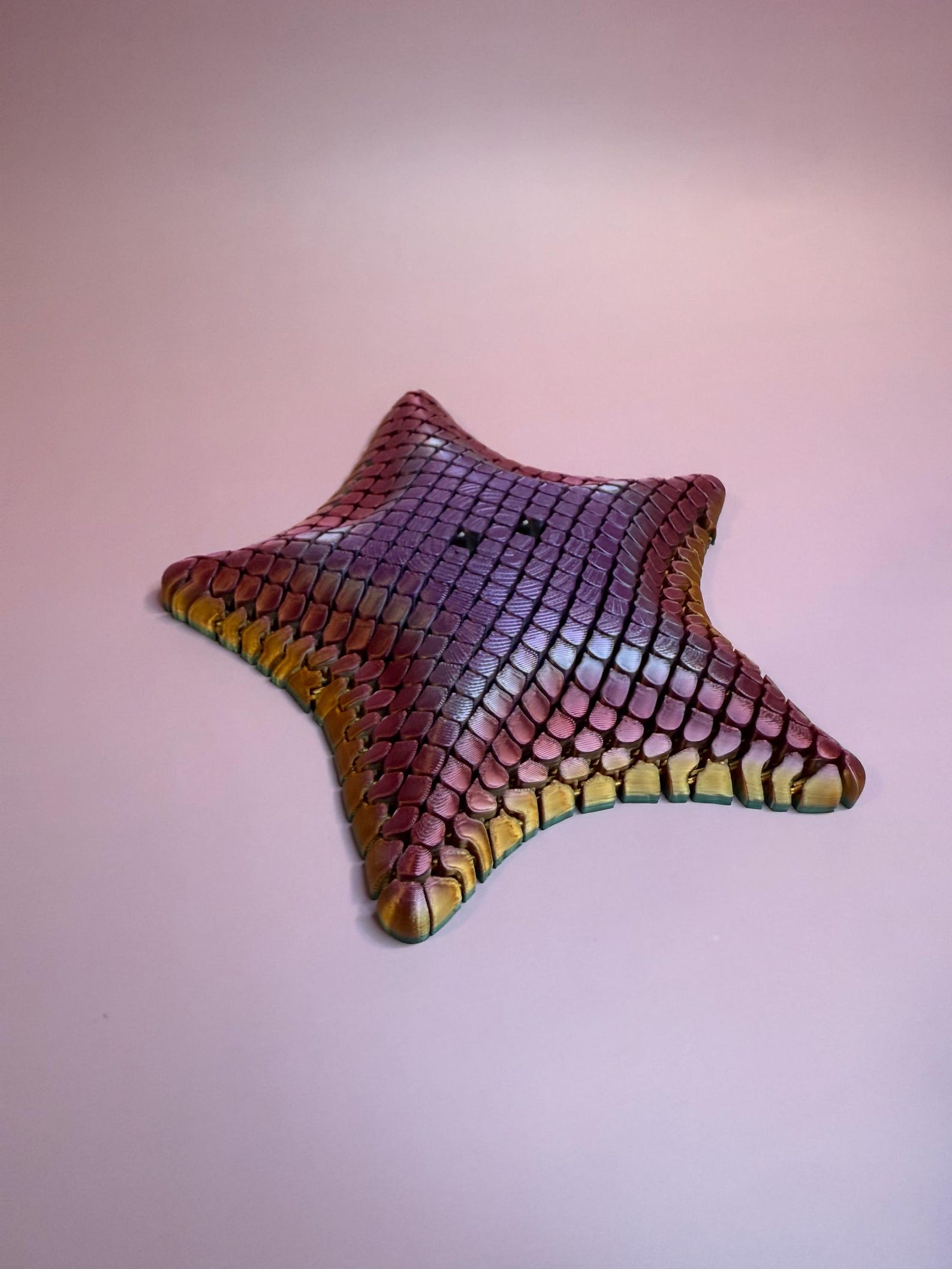 3D Printed Sea Star Fidget Toy: Ocean Desk Decor, Stress Relief - Etsy