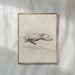 Dog With Zoomies | Rustic Dog Portrait Drawing | Minimalist Pet Terrier ...