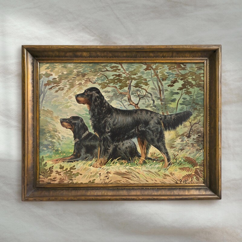 Gordon Setter - Etsy