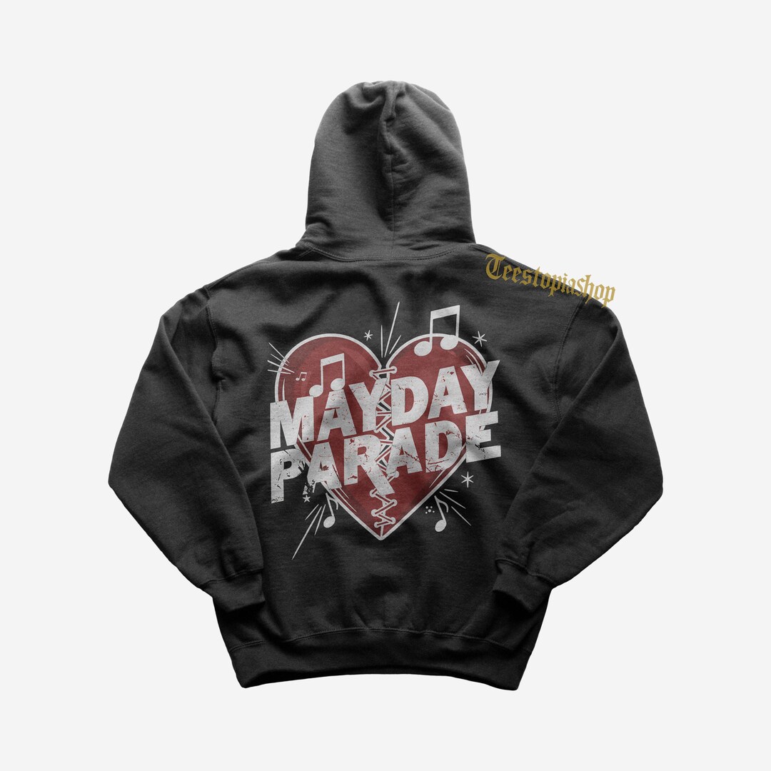 Mayday Parade Hoodie - Pop Punk Hoodie - A Lesson in Romantics Hoodie ...