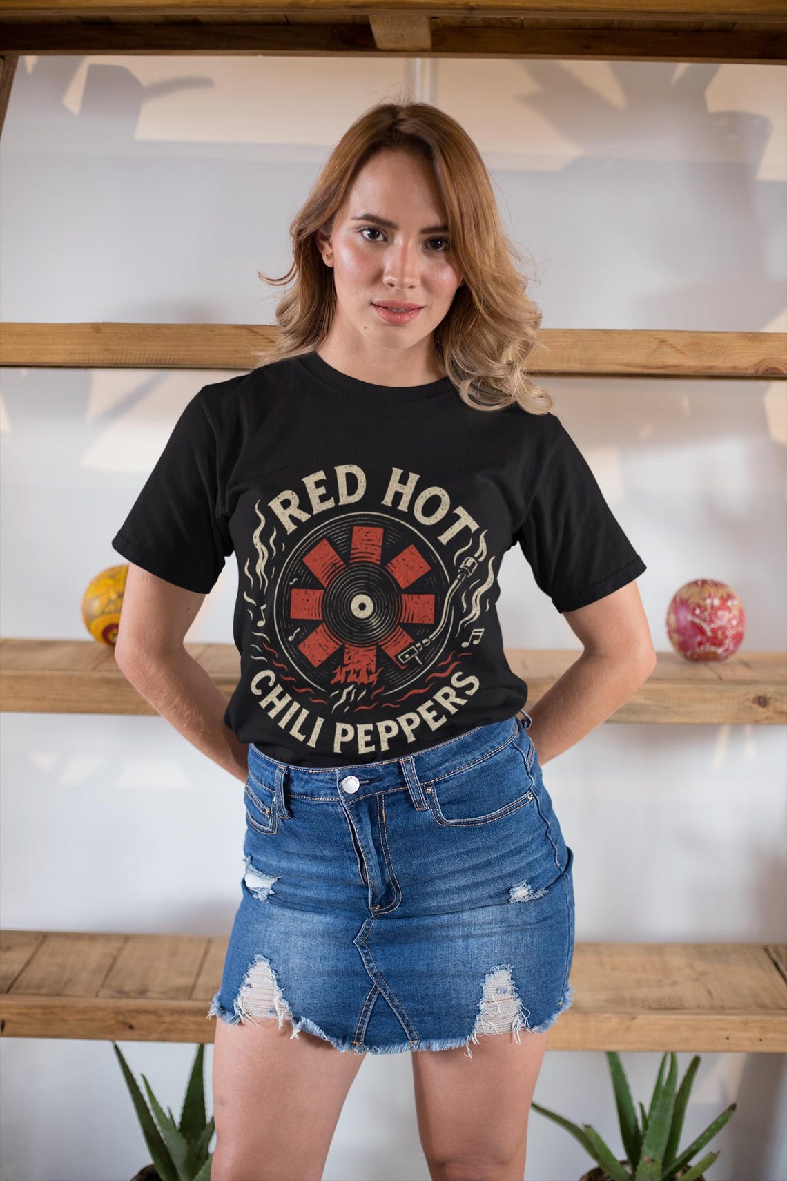Red Hot Chili Peppers T-shirt - Rock Music Shirt - Californication - by ...
