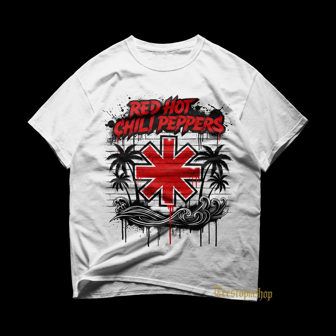 Red Hot Chili Peppers T-shirt - Funk Rock Shirt - Californication Shirt ...