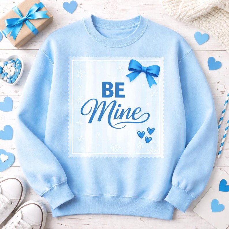 Coquette Valentine Postage Stamp PNG, Preppy Be Mine Heart PNG, Trendy ...