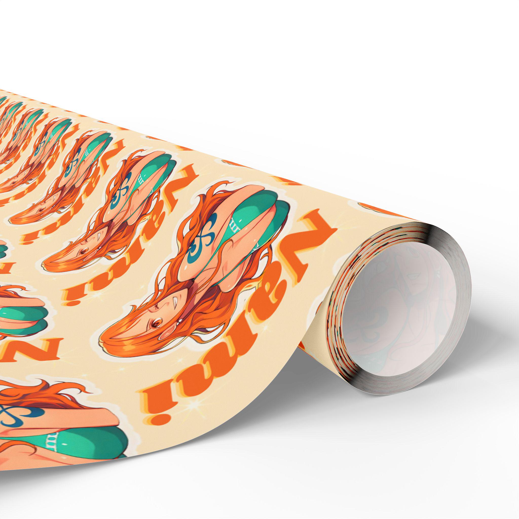 Anime One Piece Nami Wrapping Paper, One Piece Gift Wrap, Pirate ...