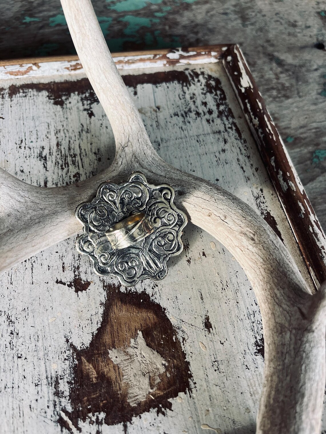 The Rodeo Rose Ring - Etsy