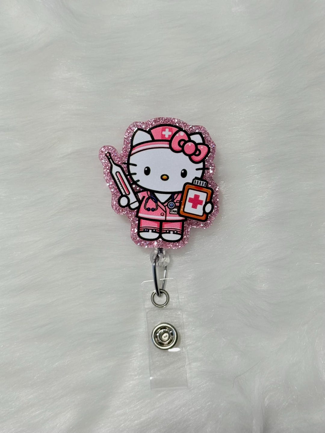 CNA Kitty Badge Reel - Etsy