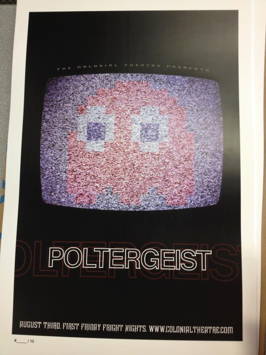POLTERGEIST Horror Movie Poster Print - Smartass Edition - Etsy