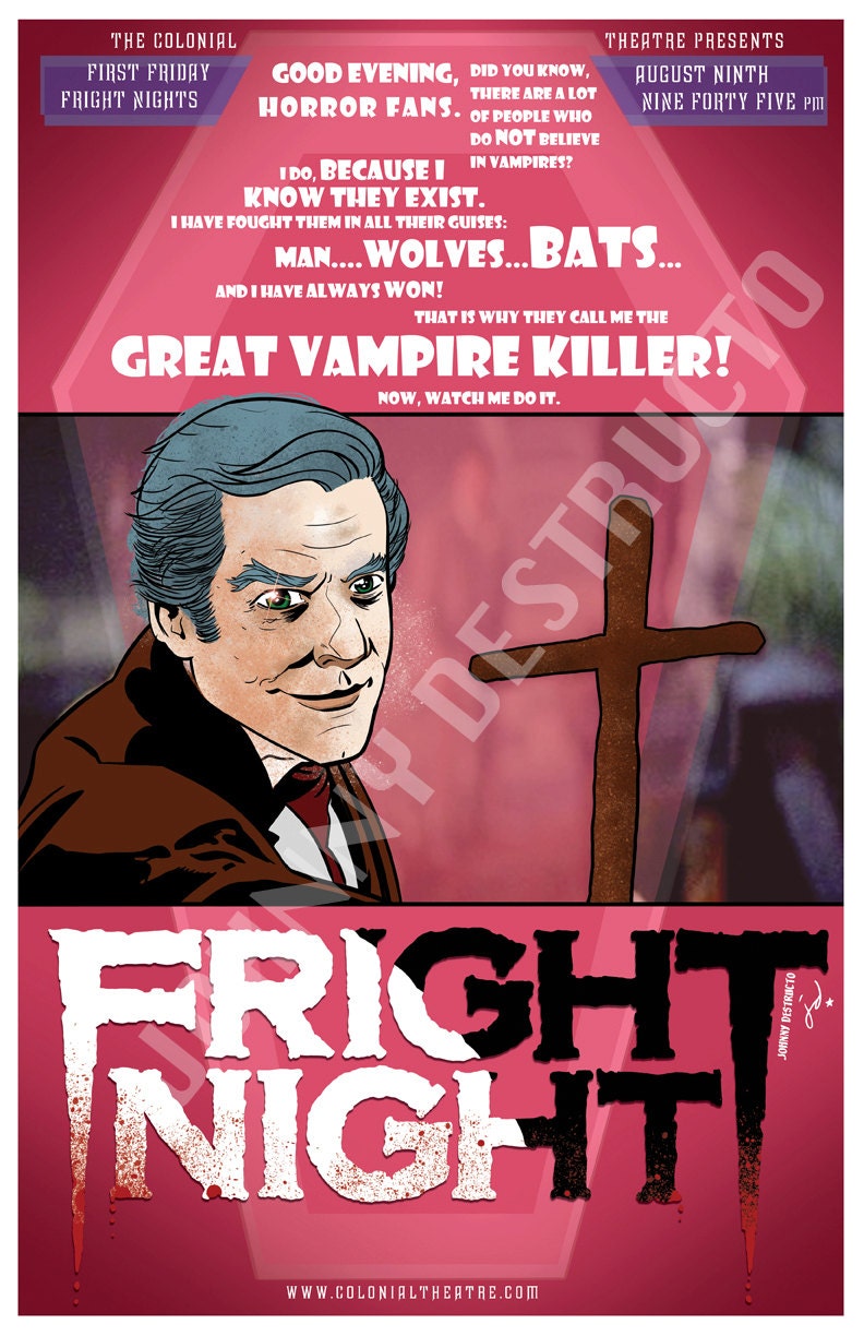 Fright Night 1985 Poster