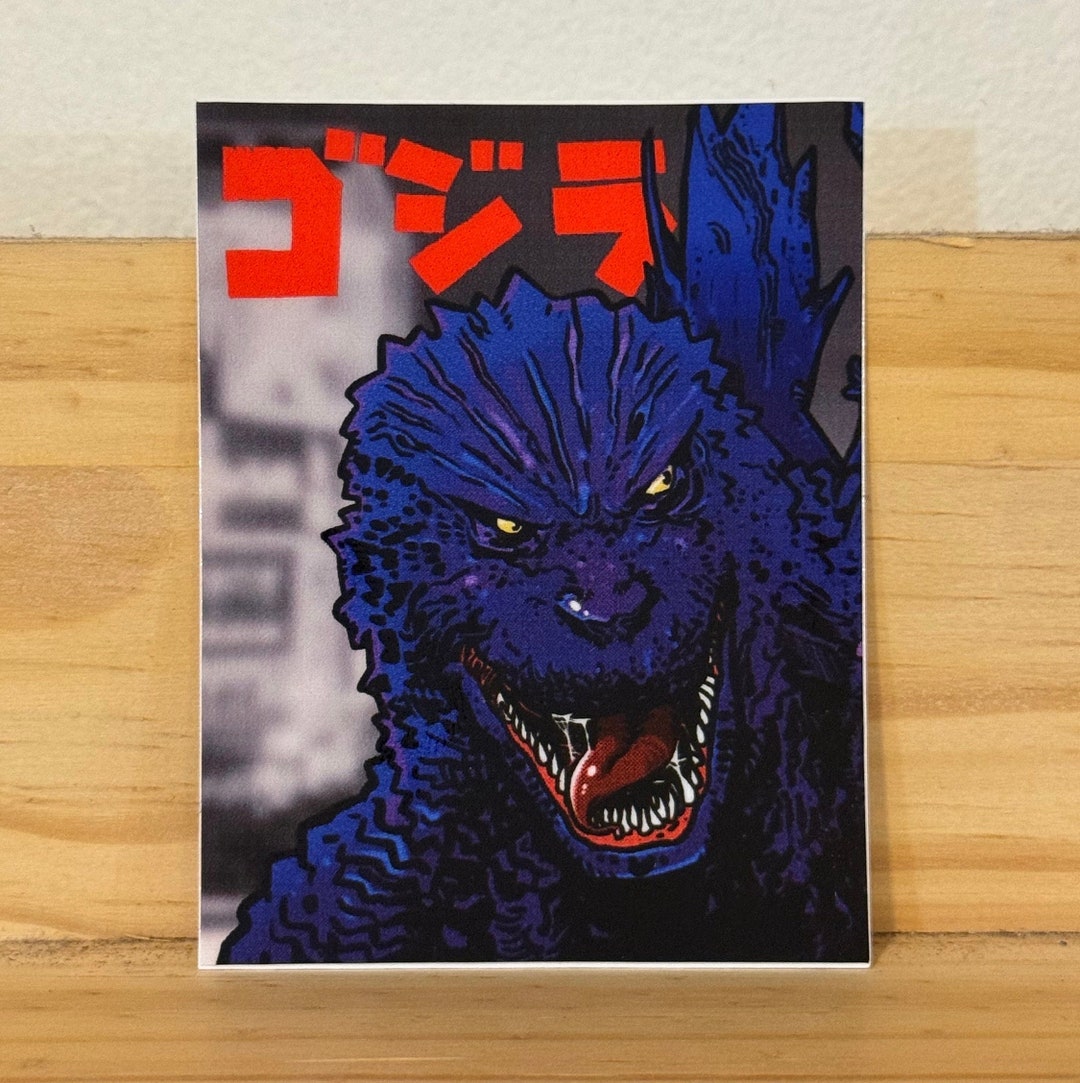 Godzilla Vinyl Sticker - Godzilla Minus One (3" X 2.5") - Etsy