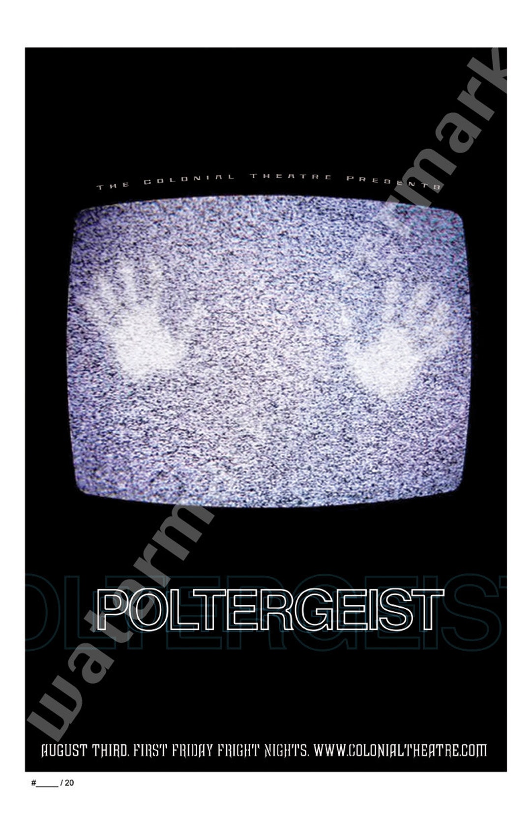 POLTERGEIST Horror Movie Poster Print - Etsy