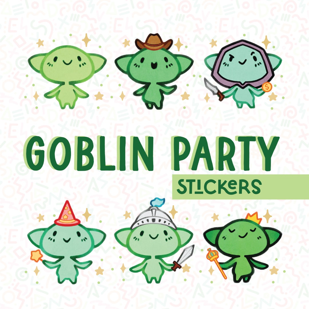 Goblin Party - Stickers - Etsy