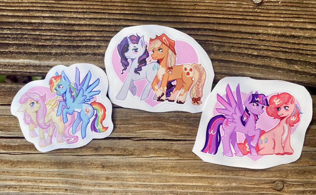 My Little Pony Stickers - Etsy