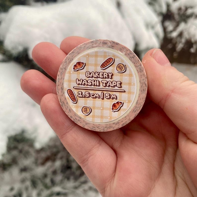 Bakery Themed Washi Tape - Etsy