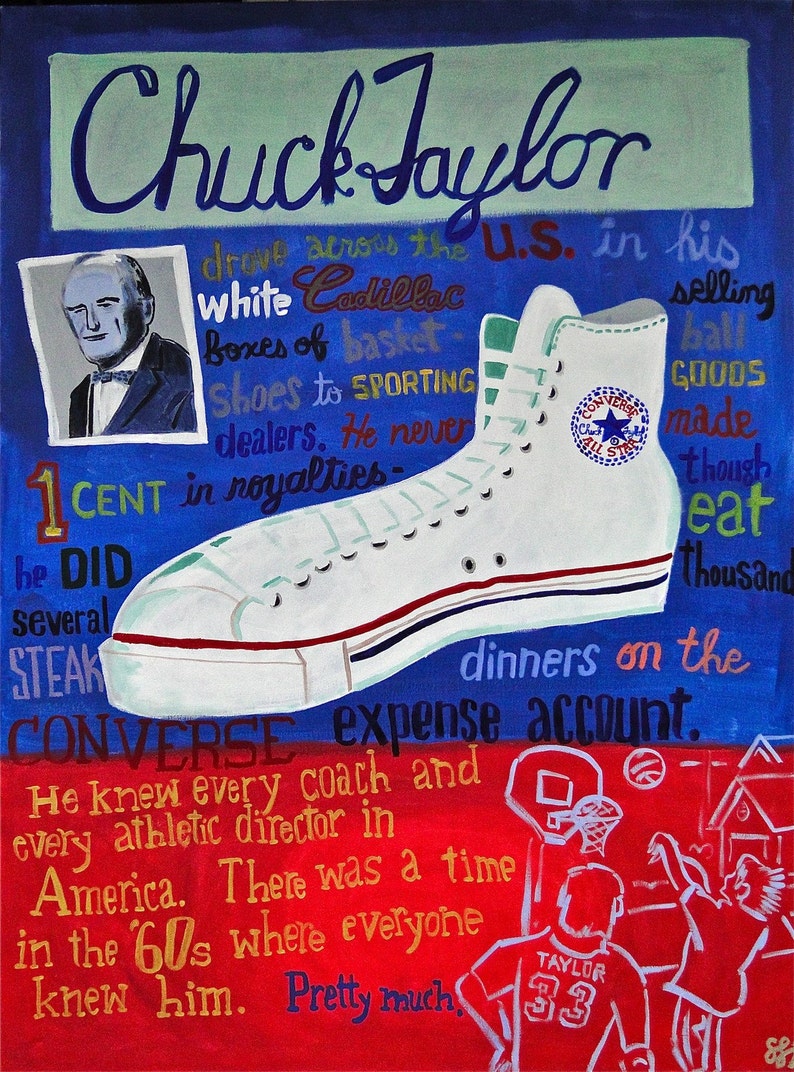 Chuck Taylor (the Man) - Etsy