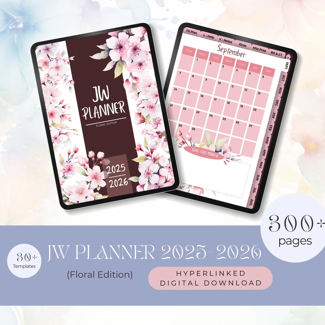 Printable JW Digital Field Service Planner for iPad – Notability ...