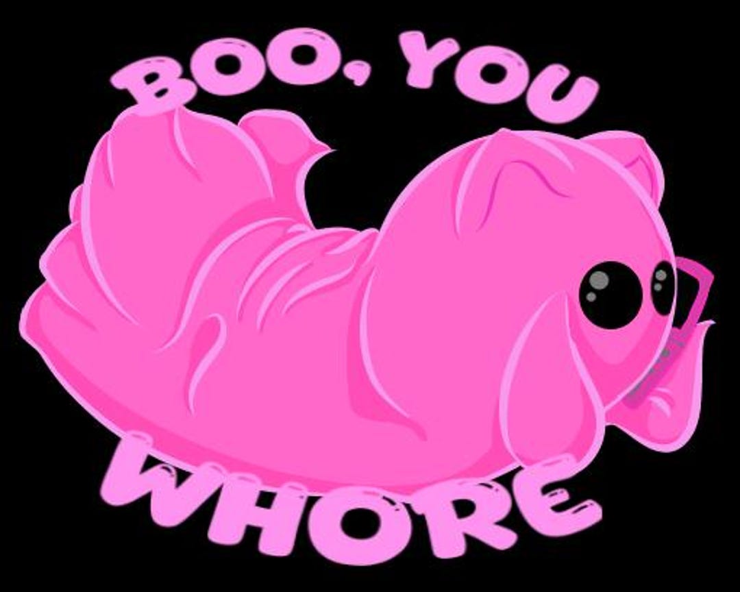 Boo You Wh*** Ghost Sticker - Etsy