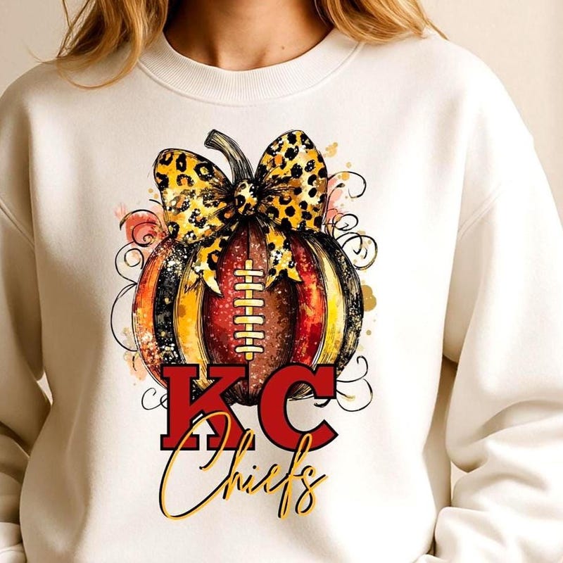 Kc Chiefs Leopard Png - Etsy