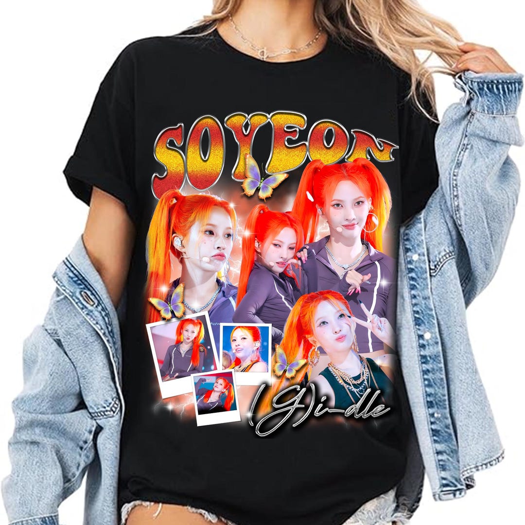 Soyeon Gidle Graphic T-shirt, GIDLE I-dol World Tour T-shirt, G-idle I ...