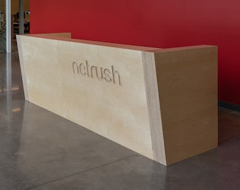 Custom Reception Desk - Etsy