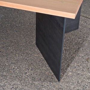 Wedge Base Conference Table - Etsy