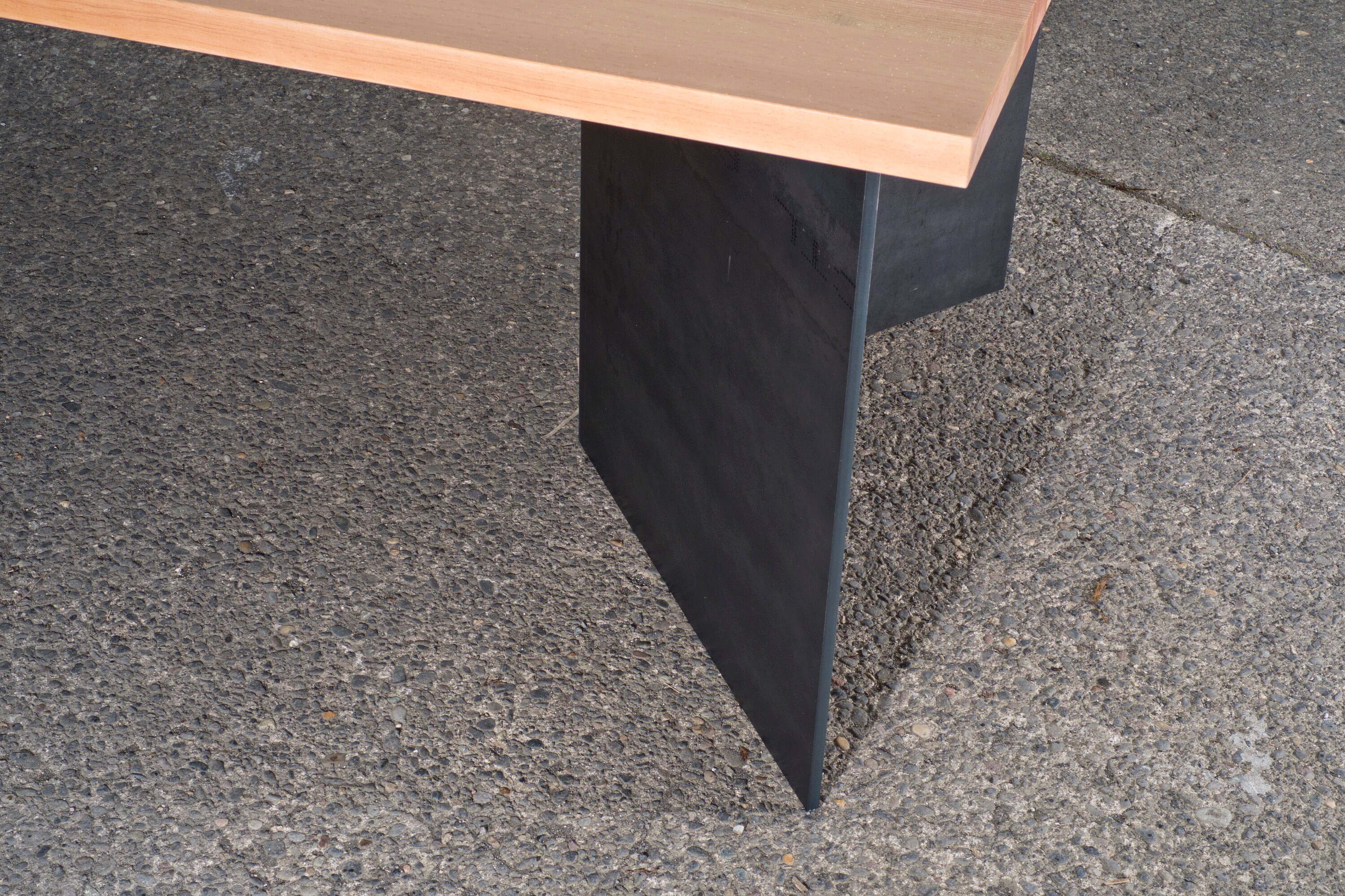 Wedge Base Conference Table - Etsy