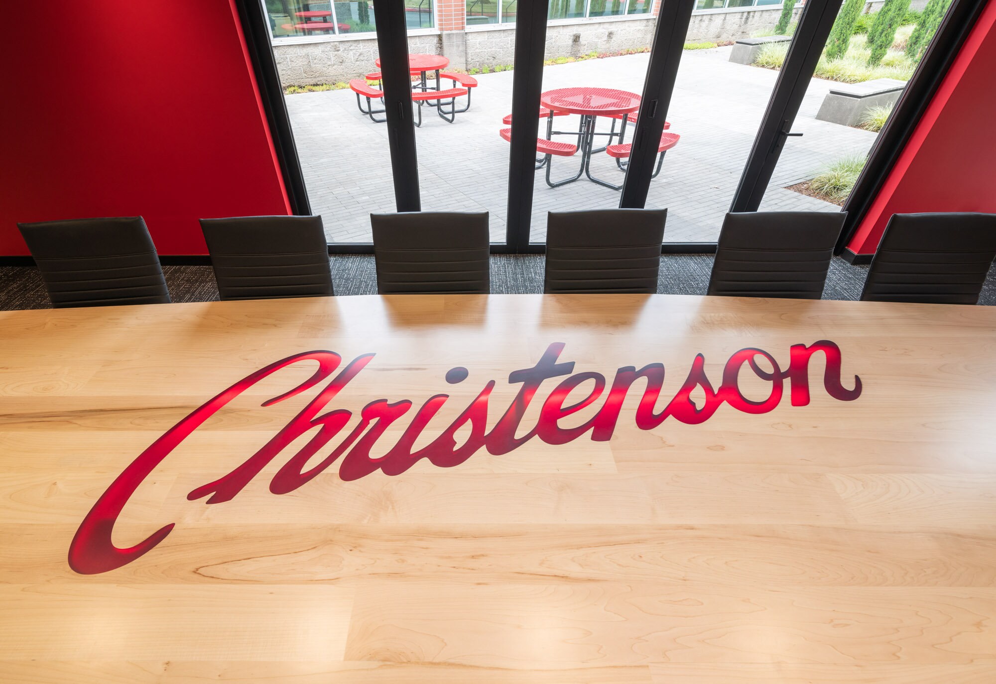 Resin Cast Logo Conference Table - Etsy